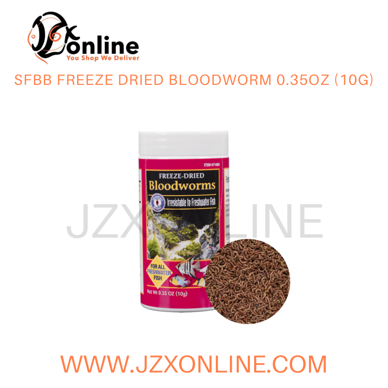SFBB Freeze Dried BLOODWORM 0.35oz (10g) — jzxonline