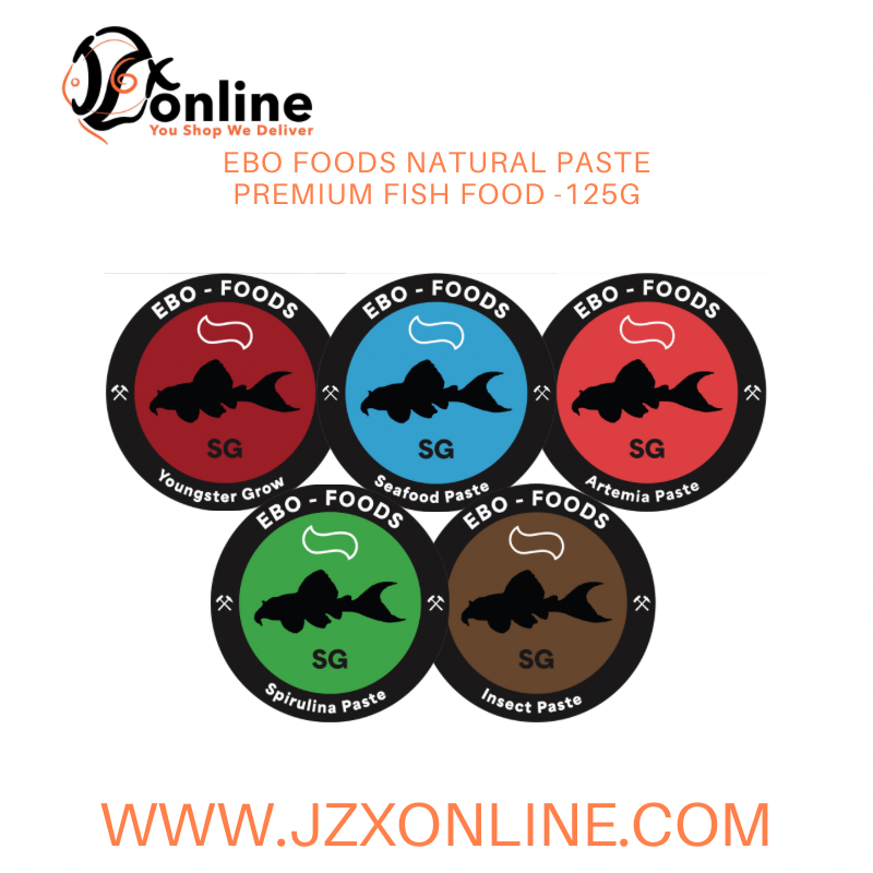 EBO FOODS Natural Paste Premium Fish Food - Youngster Grow / Insect Me ...