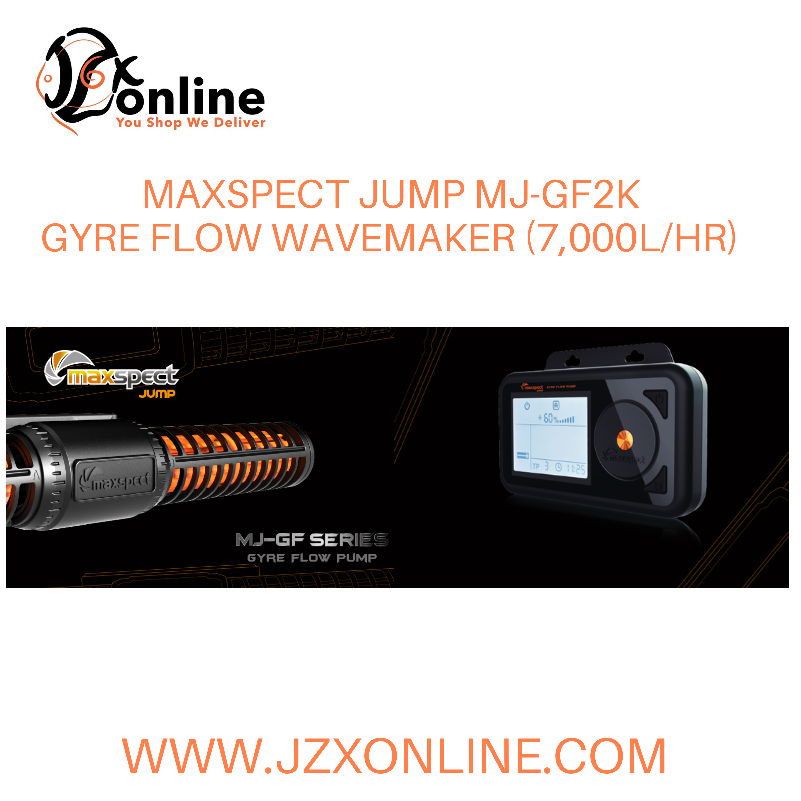 MAXSPECT JUMP MJ-GF2K GYRE FLOW Wavemaker (7000L/Hr) — jzxonline