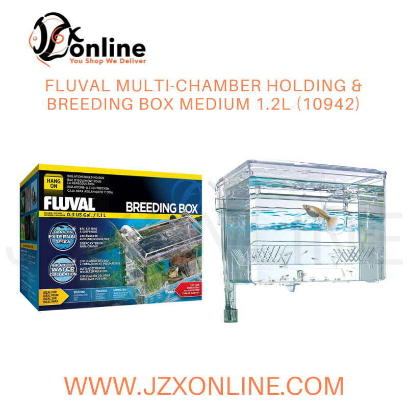 FLUVAL Multi-Chamber Holding & Breeding Box Medium 1.2L (10942) — jzxonline