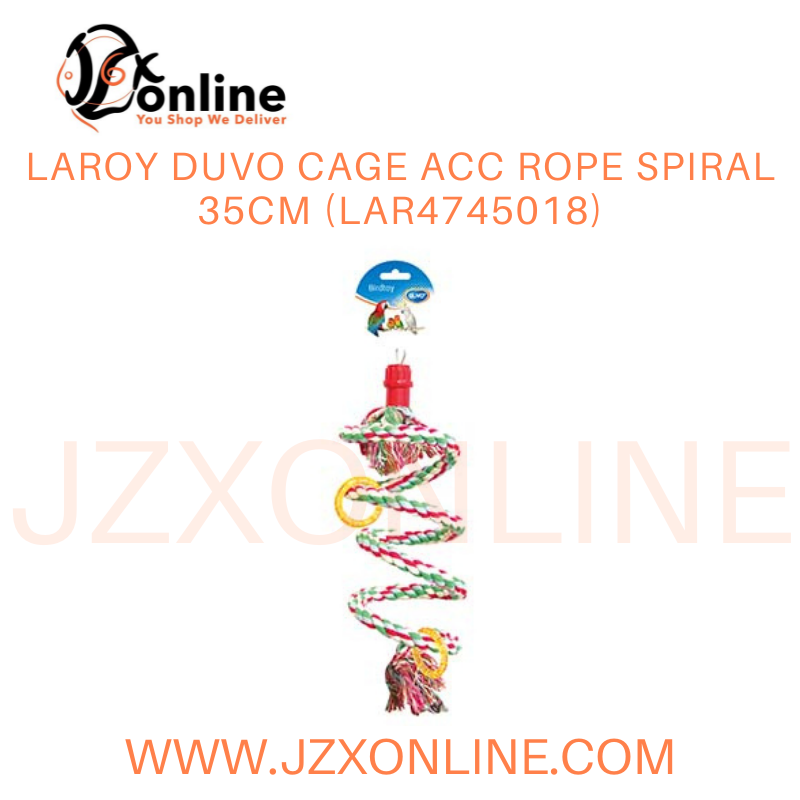 LAROY DUVO Cage acc rope spiral 35cm (LAR4745018) — jzxonline