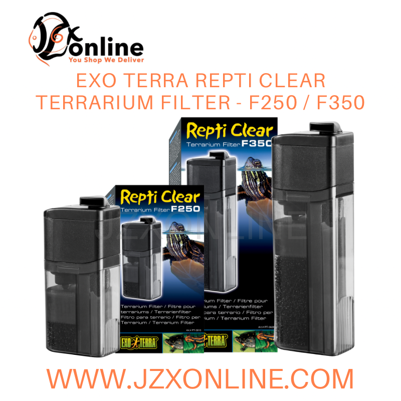 EXO TERRA Repti Clear Terrarium Filter - F250 / F350 — jzxonline