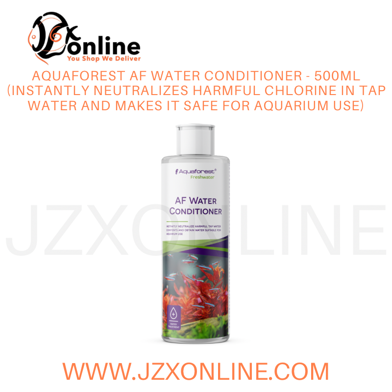 AQUAFOREST AF Water Conditioner - 500ml (INSTANTLY NEUTRALIZES HARMFUL ...